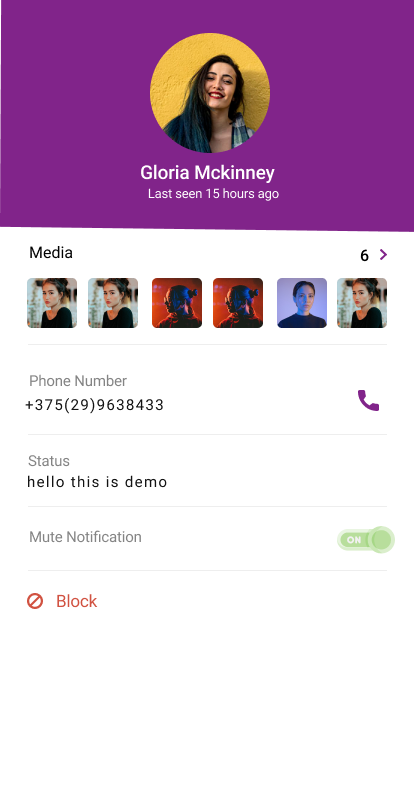 Android Chatting App Video/voice calls with Firebase | Sinch by zonvoir